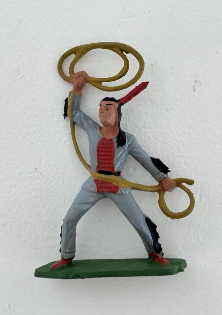 STARLUX - SIOUX Série Ordinaire 57 - Piéton lasso (rare En Gris ) (réf ...