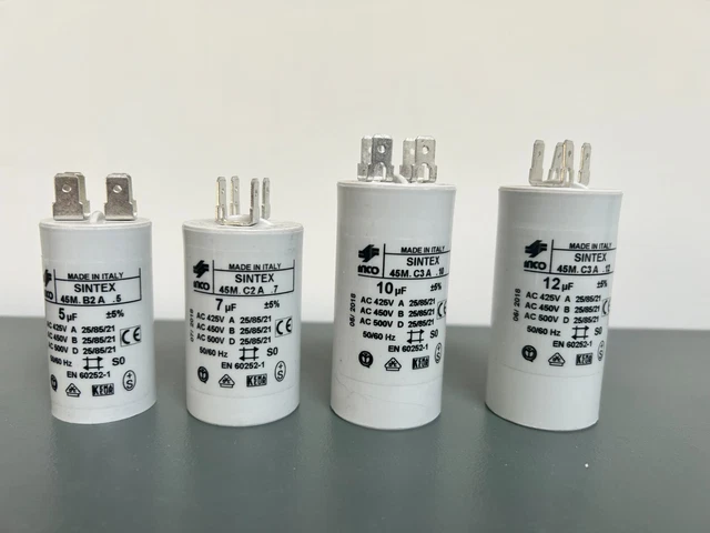 STUART TURNER SHOWER Pump PCB Motor Capacitor - 5, 7, 10, 12 uF - NEW £ ...