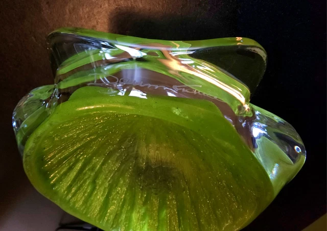 DAUM COQUILLE ST Jacques Pâte De Verre France Poissons Cadeau Daum ...