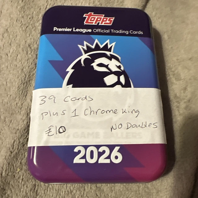 PREMIER LEAGUE PREMIUM Trading Cards Topps 2026 £10.78 - PicClick UK