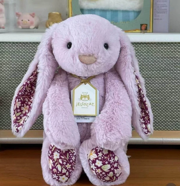 JELLYCAT GOLD LABEL Purple Rabbit with Dust Bag Height 31cm NEW £18.28 ...