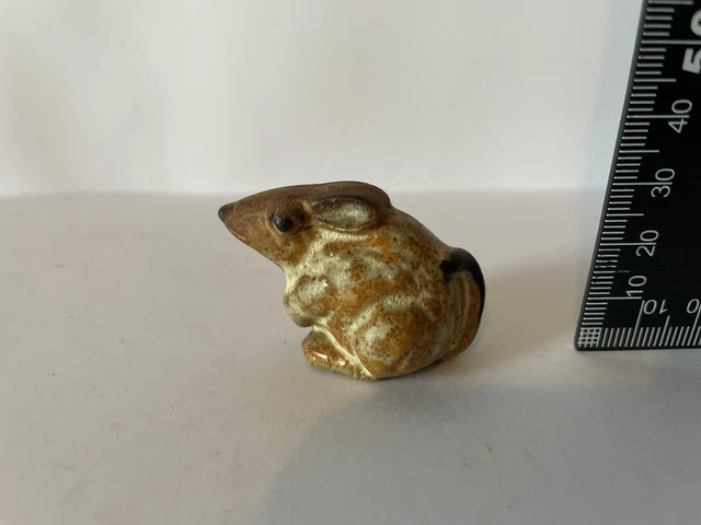 RARE VINTAGE TREMAR UK Studio Pottery Clay Handmade Animal Figurine ...