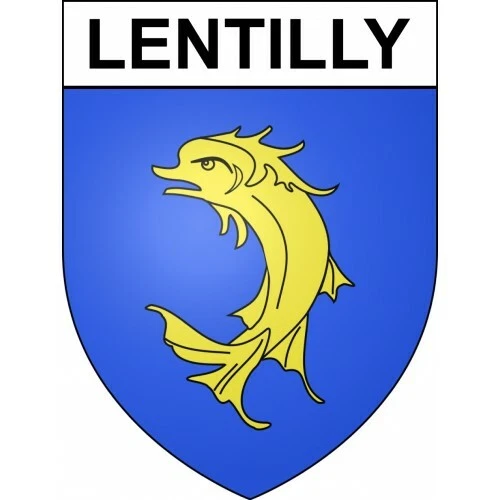 LENTILLY 69 VILLE sticker blason écusson autocollant adhésif EUR 6,99 - PicClick FR