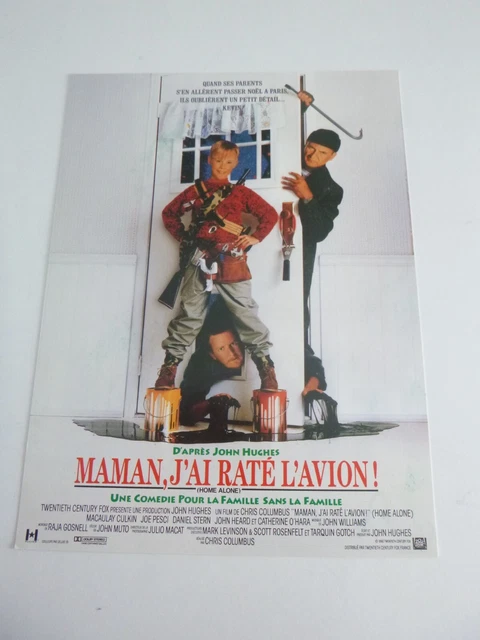 ANCIEN SYNOPSIS AFFICHETTE Cinema Home Alone/Maman J'ai Rate L'avion ...