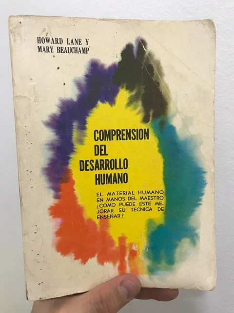 COMPRENSION DEL DESARROLLO Humano Howard lane Mary Beauchamp Paperback ...