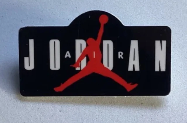SUPER RARE Nike Air Jordan Jumpman Pin Badge Chicago Bulls NBA Michael ...