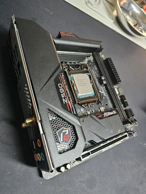ASROCK Z590 PHANTOM Gaming-ITX/TB4 Motherboard + Intel Core i5 11600K ...