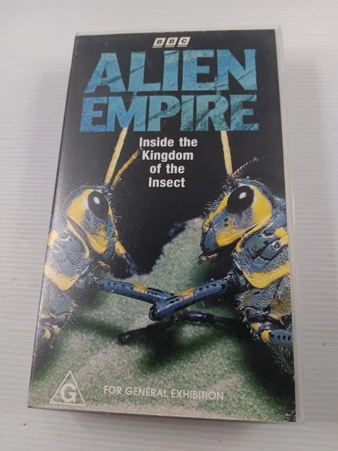 BBC ALIEN EMPIRE - VHS Video Tape - Inside the Kingdom of the Insect ...