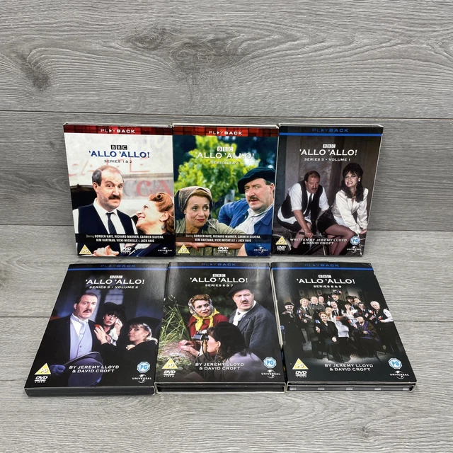 Allo Allo Complete Collection Dvd Series 1 9 Bbc Tv Series £10 00