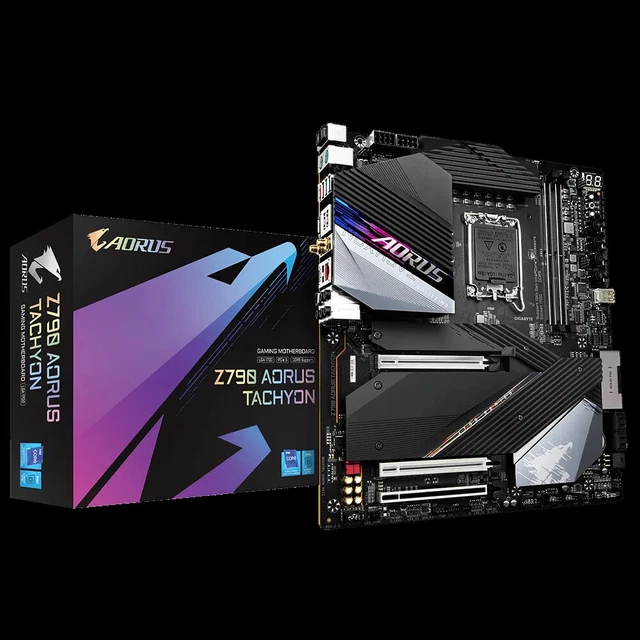 GIGABYTE Z790 AORUS Tachyon E-ATX DDR5 2,5 Gigabit LAN Intel Wi-Fi 6E ...