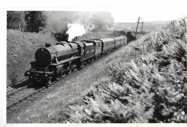 RAIL PHOTO LMS 460 Black 5 44995 Unknown location Inverness HR CR £2.39 ...