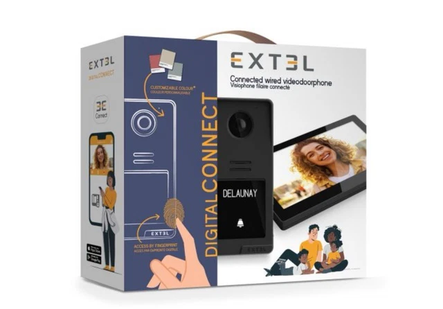 EXTEL VISIOPHONE FILAIRE Connecté Avec Accès Par Empreinte Digitale ...