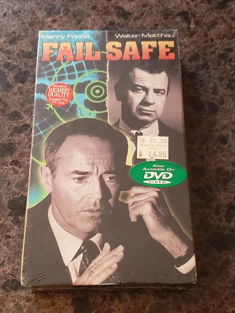 BRAND NEW FAIL Safe (VHS; 1995) Henry Fonda RARE Sealed OOP Watermarks EUR 6,61 - PicClick FR