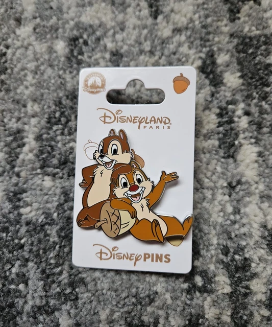 DISNEYLAND PARIS PARK Exclusive Walt Disney Chip N Dale Leaning On ...