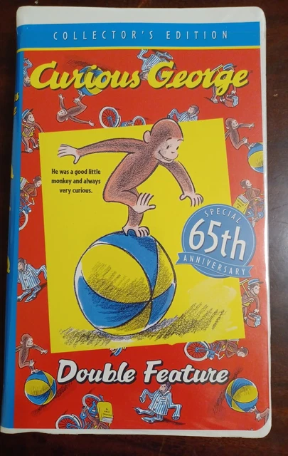 CURIOUS GEORGE 65TH Anniversary Special VHS Video Tape 2005 £7.36 ...