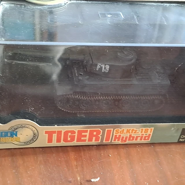 DRAGON ARMOR 1:72 ref. 60290 Tiger I Hybrid, Tiger-Gruppe Fehrmann ...
