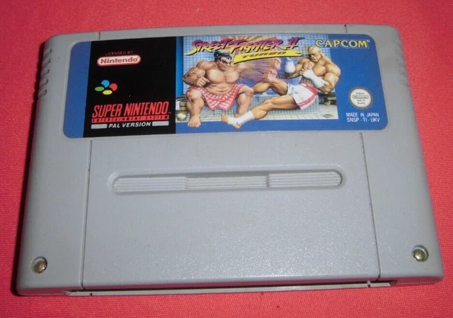 SUPER NINTENDO STREET Fighter II Turbo [PAL-UKV] SNES *JRF* EUR 20,00 ...