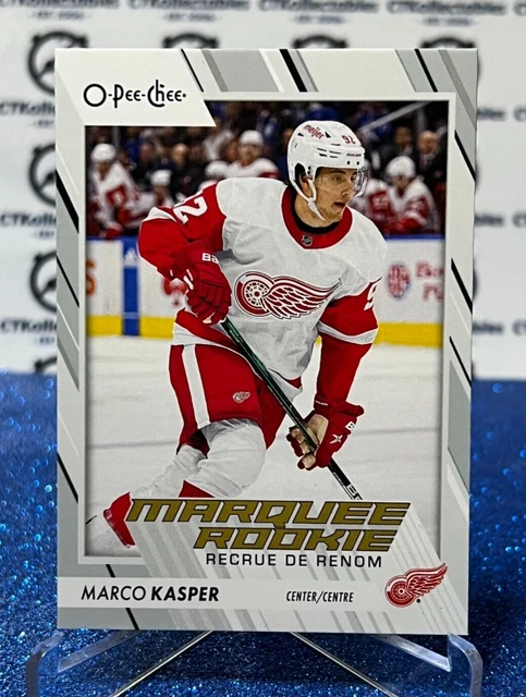 2023-24 O-PEE-CHEE MARCO Kasper # 581 Marquee Rookie Detroit Red Wings ...
