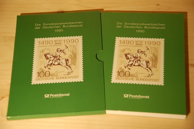 JAHRESSAMMLUNG: DIE SONDERPOSTWERTZEICHEN der Deutschen Bundespost 1990 ...