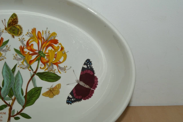 PORTMEIRION BOTANIC GARDEN 14.5" Oval Baking / Roasting Dish ...