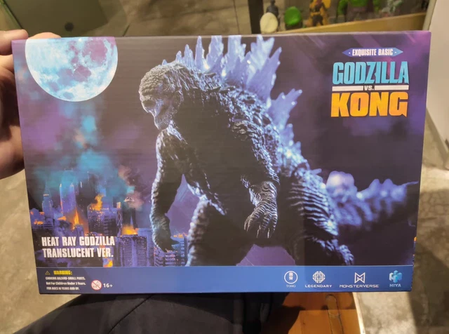 ORIGINAL HIYA GODZILLA Vs Kong Heat Ray Godzilla Translucent Ver ...