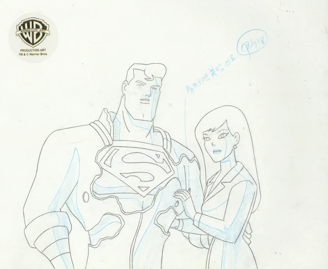 Original Superman Drawing