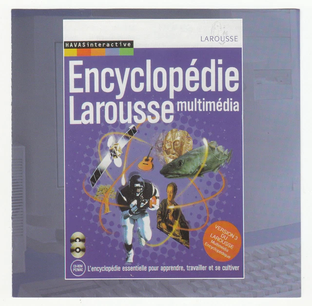 ENCYCLOPÉDIE LAROUSSE Multimédia *** 2 CDRom PC - Neuf - vintage 1998 EUR 1,99 - PicClick FR