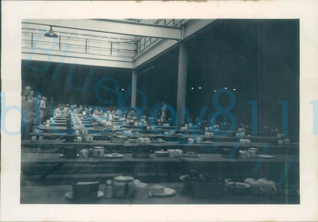 WW2 RAF AIRMAN took photo of Toronto Mess Hall Dining Room 1941 $21.46 ...