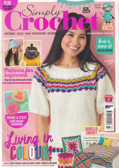 SIMPLY CROCHET MAGAZINE No 107 Make Queen Elizabeth Doll Summer ...