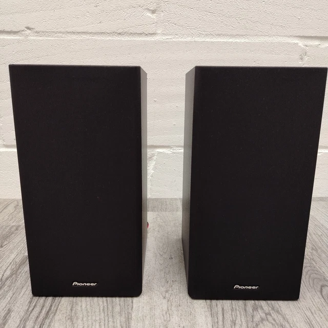 PAIR OF PIONEER S-HM10 Bookshelf Speakers / 4 Ohm, 15W / Black £28.99 ...