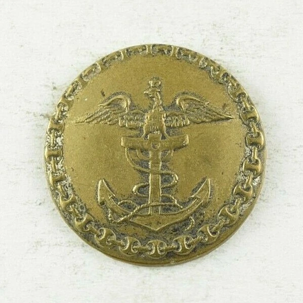1830S-40S PRUSSIAN ROYAL Navy 1-Piece Uniform Button Original E5DT £43. ...