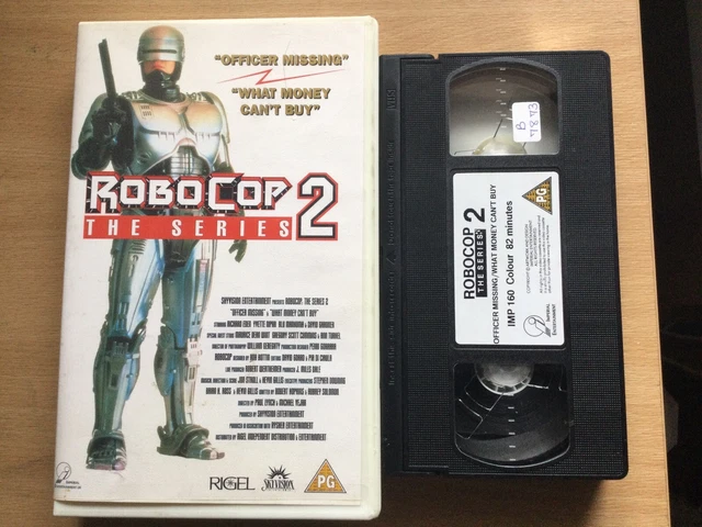 ROBOCOP 2,THE SERIES,RARE Vhs Release,big Box Ex Rental,Vhs,tested EUR ...