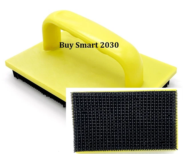 NEW STIPPLE BRUSH/STIPPLER/STIPPLING Tool Yellow 150 x 100mm 6'' x 4 ...