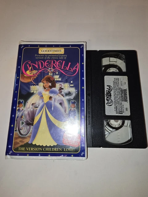 CINDERELLA VHS GOODTIMES version , Rare , Animated, 1994 £3.30 ...