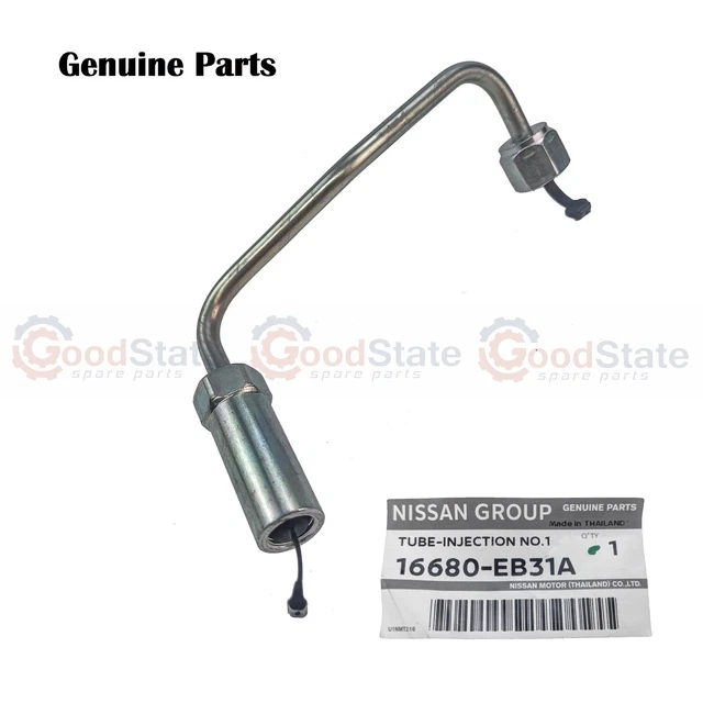 GENUINE NISSAN NAVARA D22 D40M D40T THAI YD25DDTI Fuel Injector Pipe ...