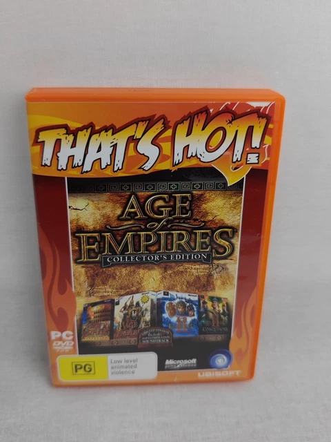 AGE OF EMPIRES Collectors Edition PC Game 2003 $11.85 - PicClick AU