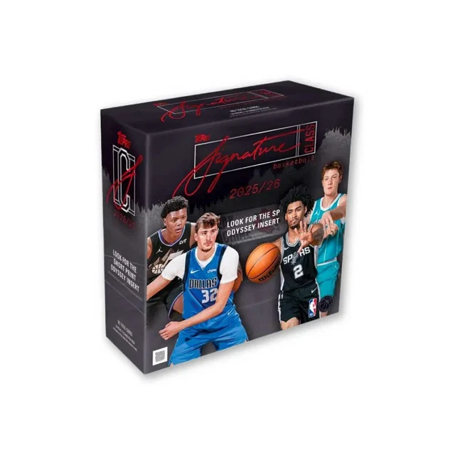 [LIVE RIP & Ship] 2025/26 Topps NBA Signature Class - Value Blaster Box ...