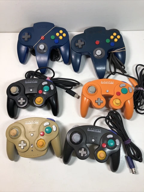 NINTENDO GAMECUBE N64 Wavebird Controllers Bundle Untested £34.00 ...