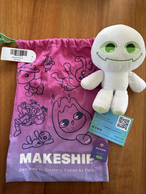 MAKESHIP ROB PLUSH Slap Battles Roblox Plushie Only 4,730 Made $99.00 - PicClick AU