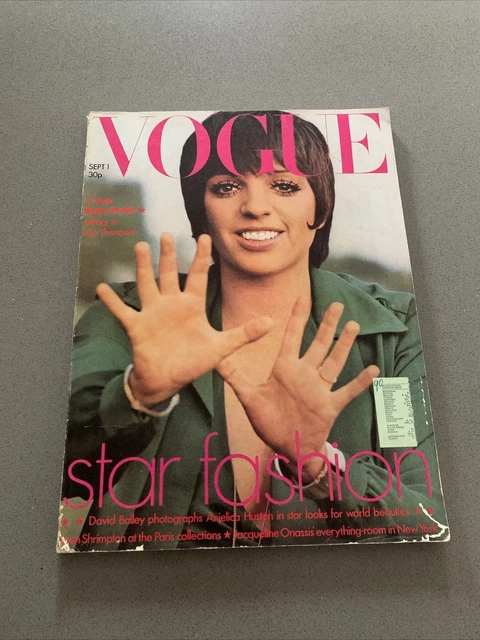 VOGUE MAGAZINE SEPT 1973 BARBRA STREISAND Vintage 1970s Fashion WOMENS ...