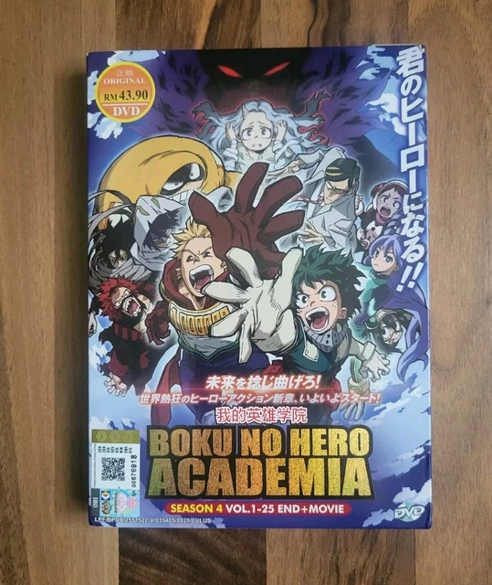 BOKU NO HERO Academia/My Hero Academia Box Season 4 + Movie ENG EUR 40 ...