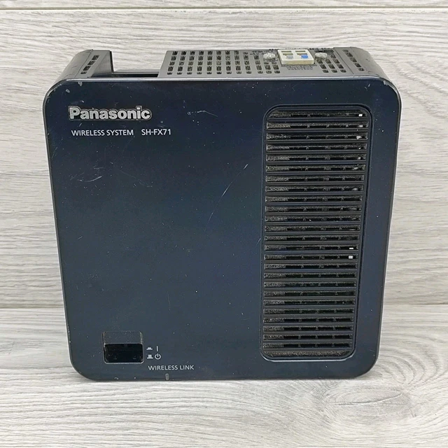PANASONIC SH-FX71 BLACK Wireless System Unit Black Missing Button £19. ...