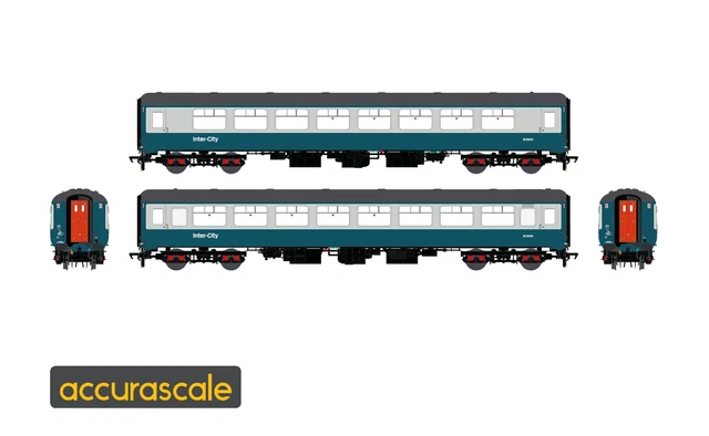 ACCURASCALE MK2C - Inter-City Blue/Grey TSO Tourist Second Open M5600 ...