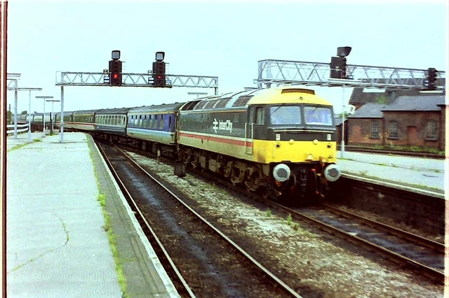 35MM RAILWAY COLOUR Negative Class 47 501 at Derby £1.75 - PicClick UK