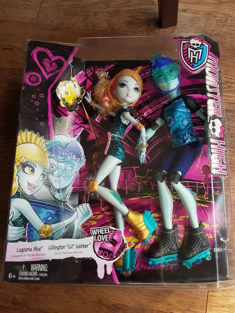 MONSTER HIGH WHEEL love lagoona and gil new in box £84.99 - PicClick UK