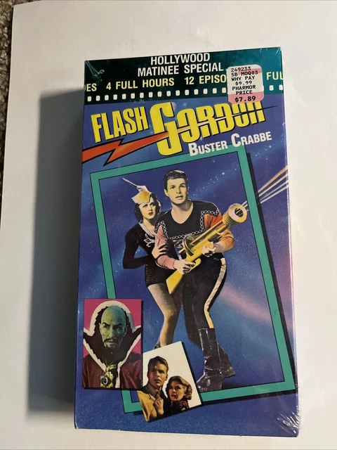 FLASH GORDON CONQUERS The Universe - VHS movie (NEW) £3.18 - PicClick UK