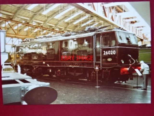 PHOTO BR Class 76 Electric Loco No 26020 At York 1985 £1.85 - PicClick UK