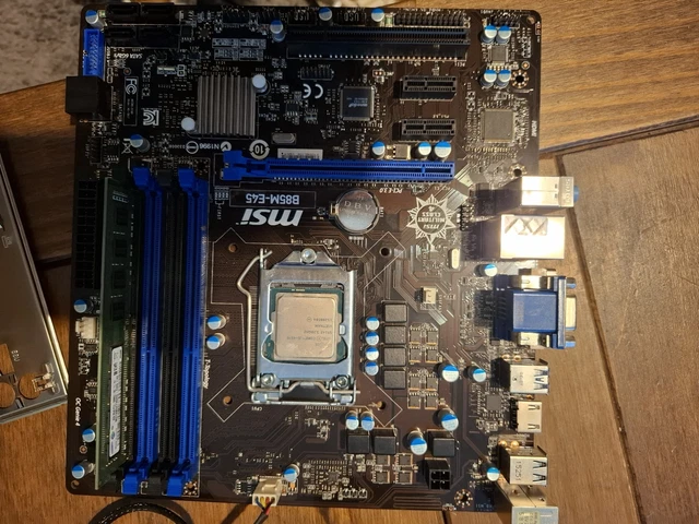 MSI B85M-E45 MOTHERBOARD LGA 1150 DDR3 Intel B85 USB 3.0 SATA 6Gb/s ATX HDMI £83.88 - PicClick UK