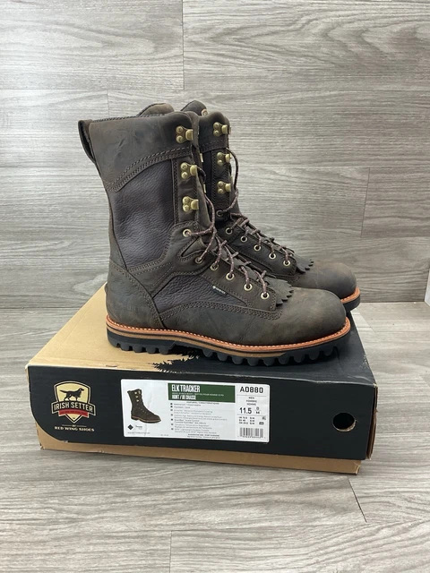 IRISH SETTER 880 Elk Tracker 12'' Boots Mens 11.5 D Gortex Insulated ...