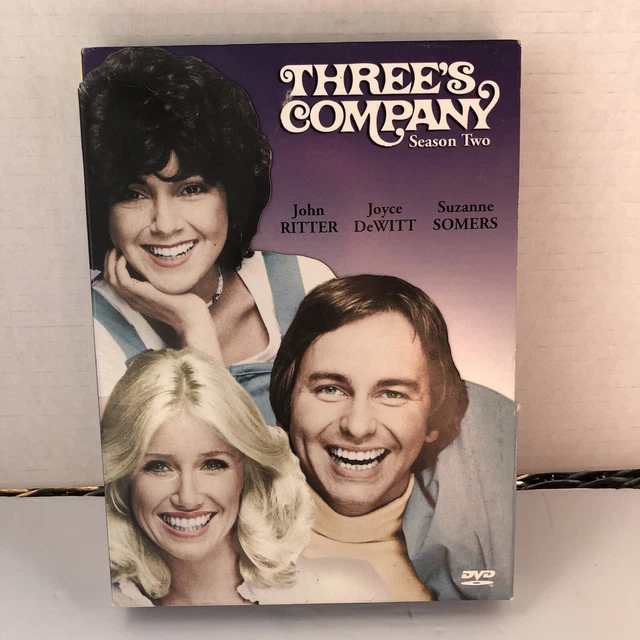 THREES COMPANY SEASON Two Complete DVD 7 Disc set 1977 John Ritter ...